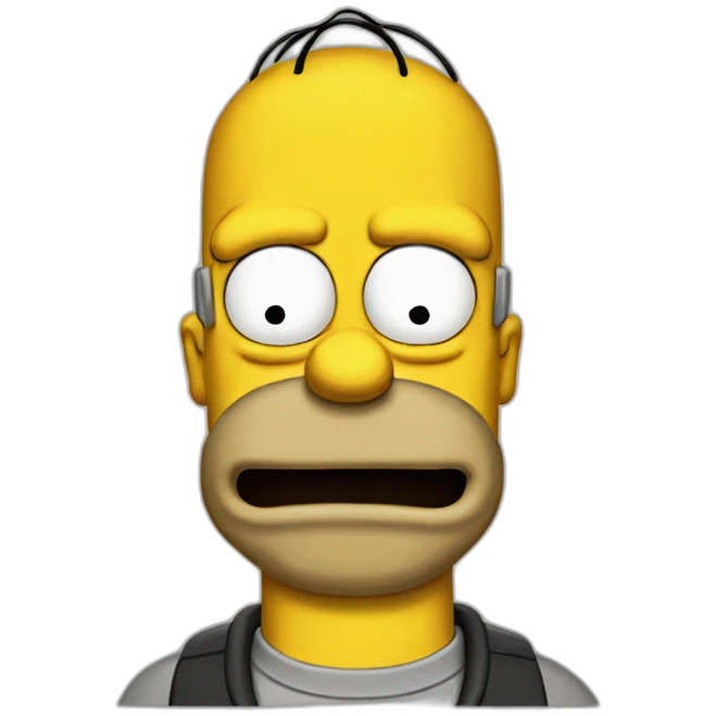 Homer simpson emoji | AI Emoji Generator