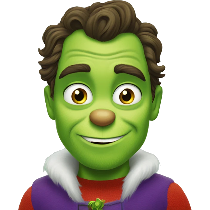 henry cavill as grinch emoji | AI Emoji Generator