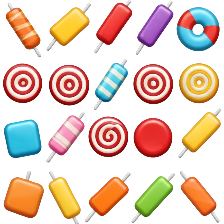 candy retro emoji | AI Emoji Generator