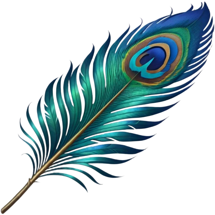 Need single peacock feather emoji to paste in a textbox emoji | AI ...