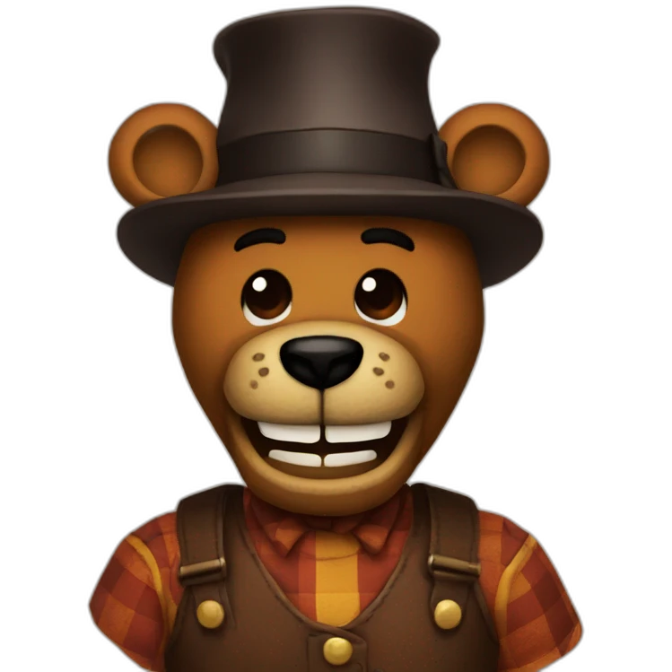 Freddy fazbear emoji | AI Emoji Generator