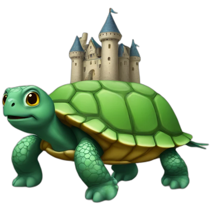 castle turtle emoji | AI Emoji Generator