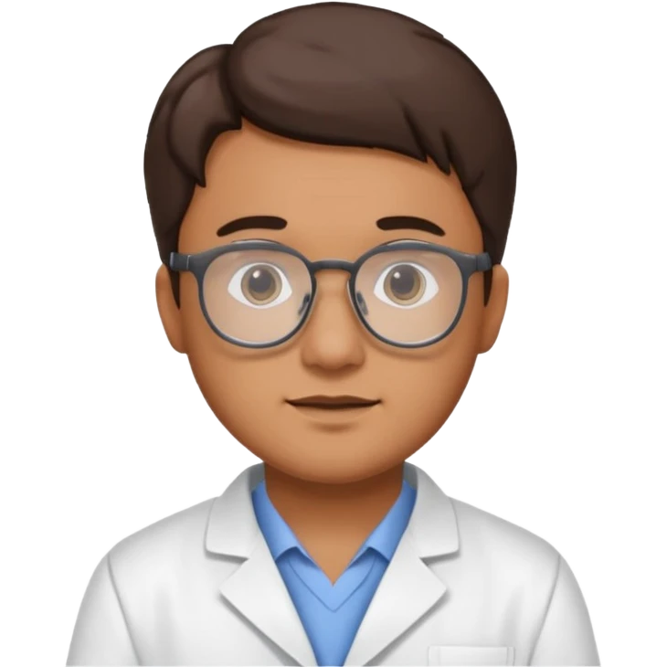 Lab technologist male emoji | AI Emoji Generator