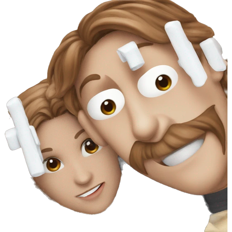happy couple smiling together emoji | AI Emoji Generator