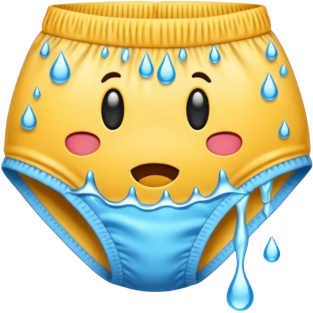 emoji underwear dripping with water emoji | AI Emoji Generator
