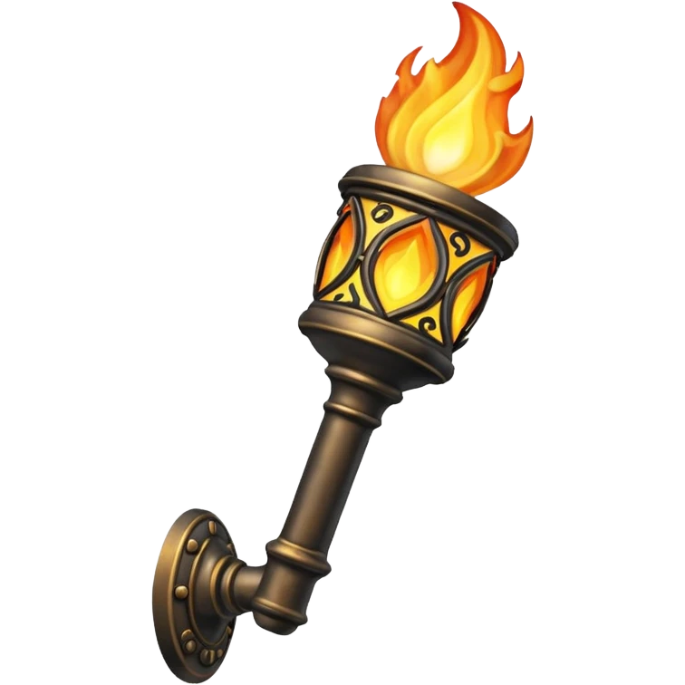 Wall Mounted Torch emoji | AI Emoji Generator