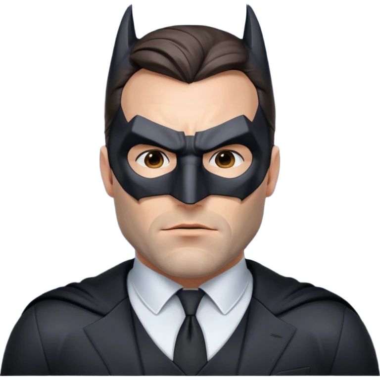 ben affleck batman with mask emoji | AI Emoji Generator