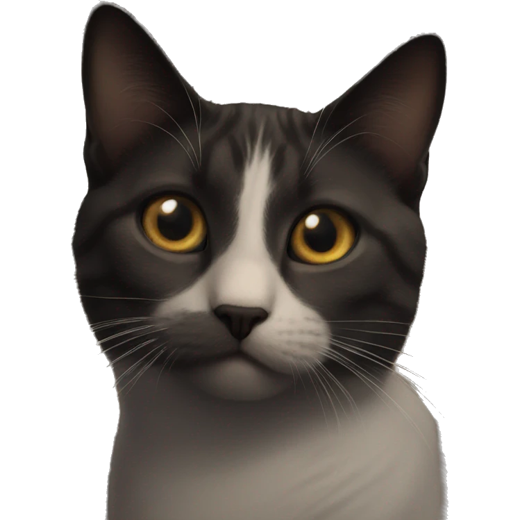 curious cat staring at you emoji | AI Emoji Generator