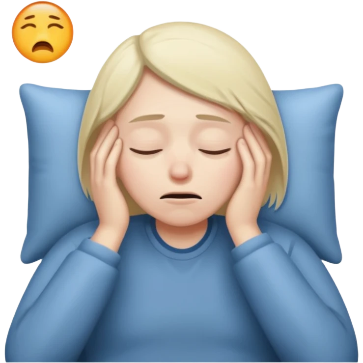 Sleep problems emoji | AI Emoji Generator