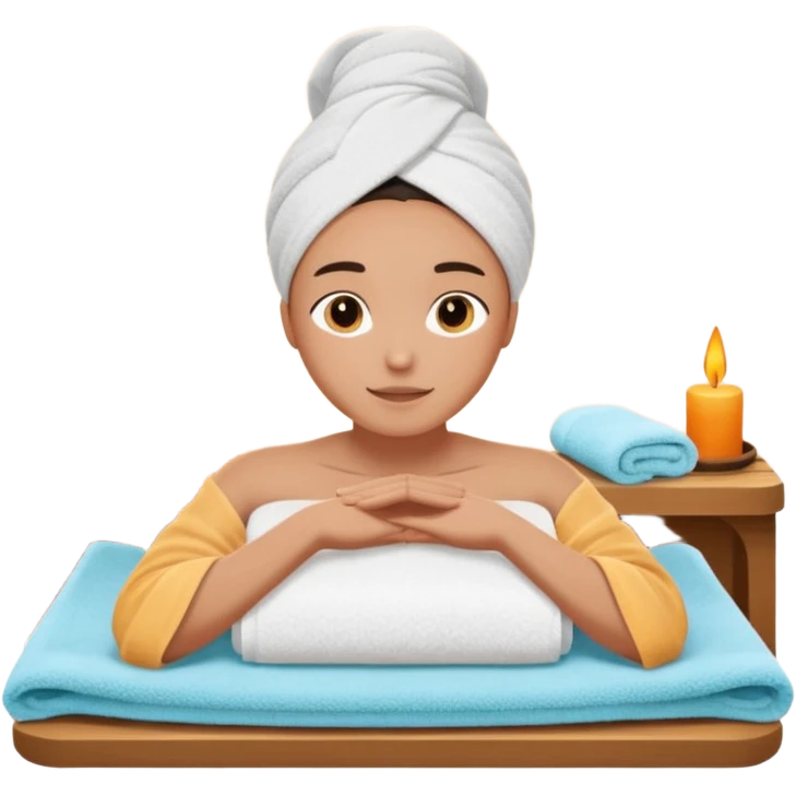 Harmony relax massage emoji | AI Emoji Generator