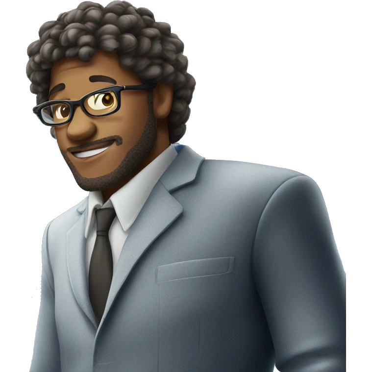 cool guy in glasses emoji | AI Emoji Generator