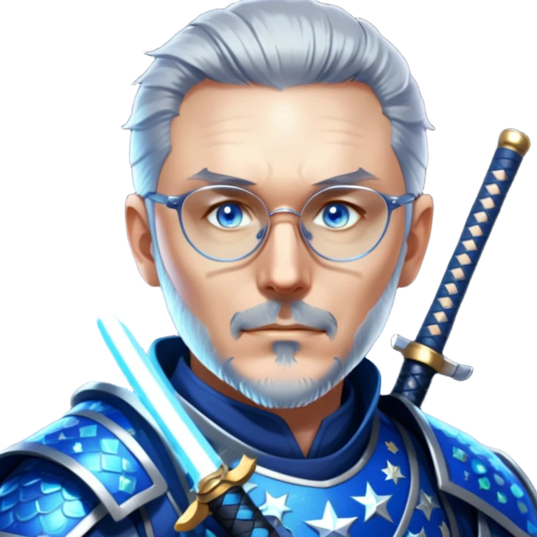 Celestial Samurai emoji | AI Emoji Generator