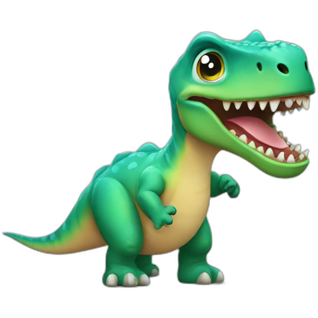 funny dino emoji | AI Emoji Generator