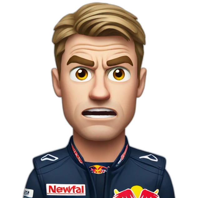 Max Verstappen angry emoji | AI Emoji Generator