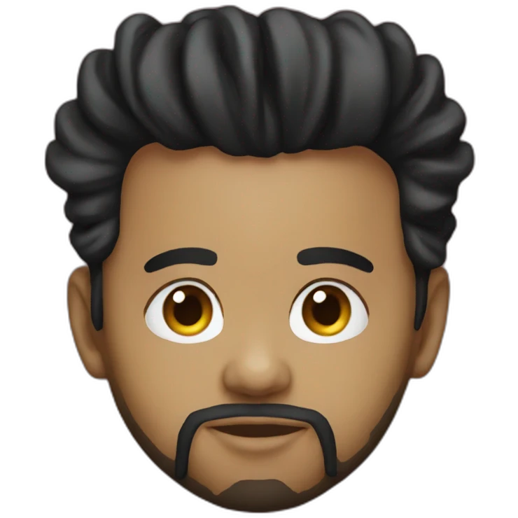 the weeknd emoji | AI Emoji Generator