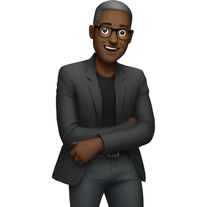 smart guy with glasses emoji | AI Emoji Generator