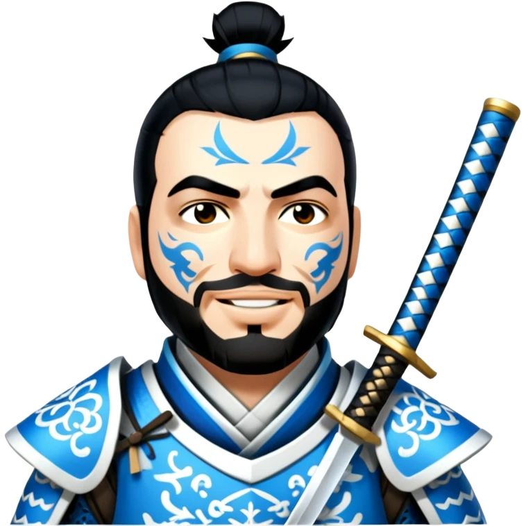 Samurai of Honor emoji | AI Emoji Generator