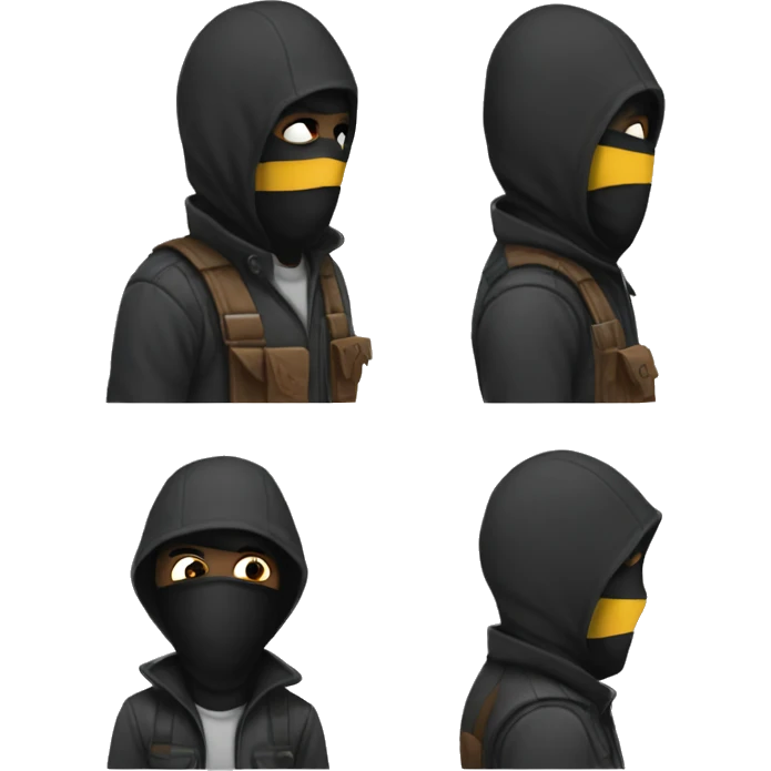 Robber emoji emoji | AI Emoji Generator