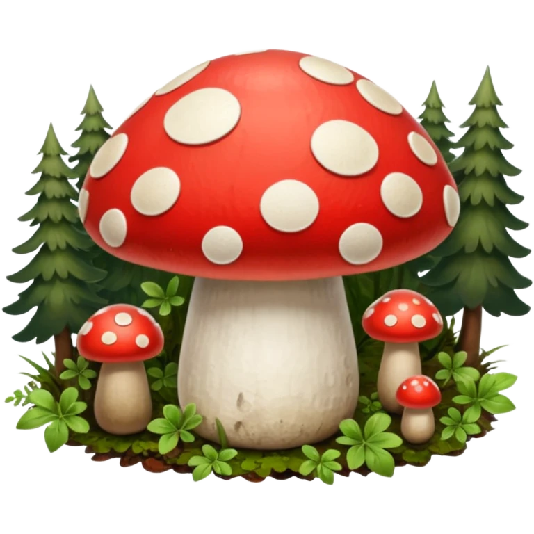 button top mushroom emoji | AI Emoji Generator