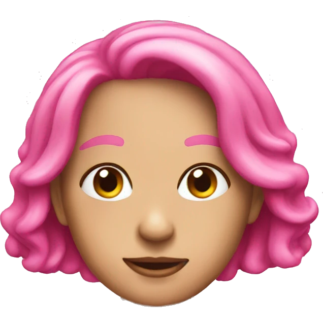 pink emoji | AI Emoji Generator