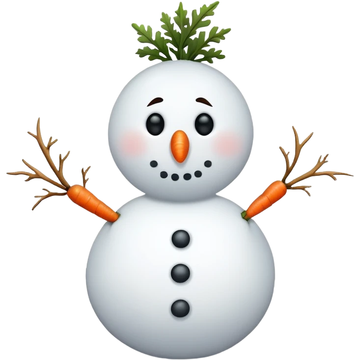 Demon snowman emoji | AI Emoji Generator