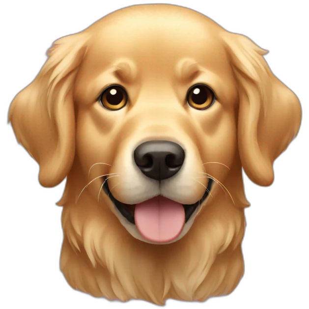 golden retriever emoji | AI Emoji Generator