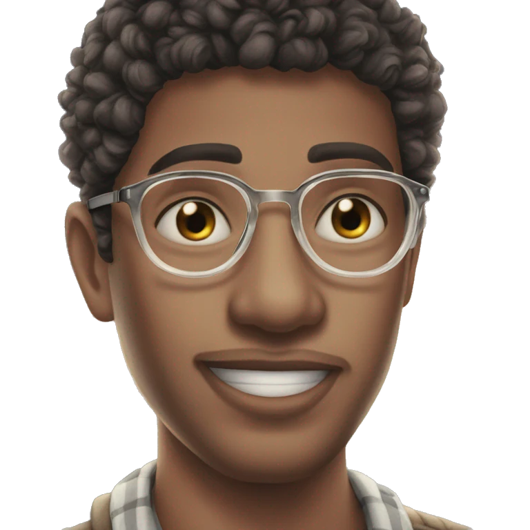 cool guy with glasses emoji | AI Emoji Generator