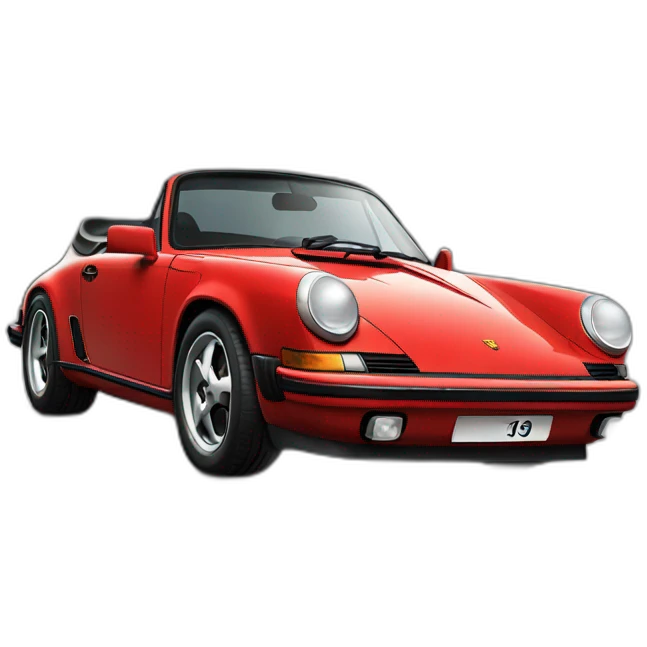 Porsche 911 emoji | AI Emoji Generator