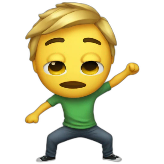 Dab emoji | AI Emoji Generator