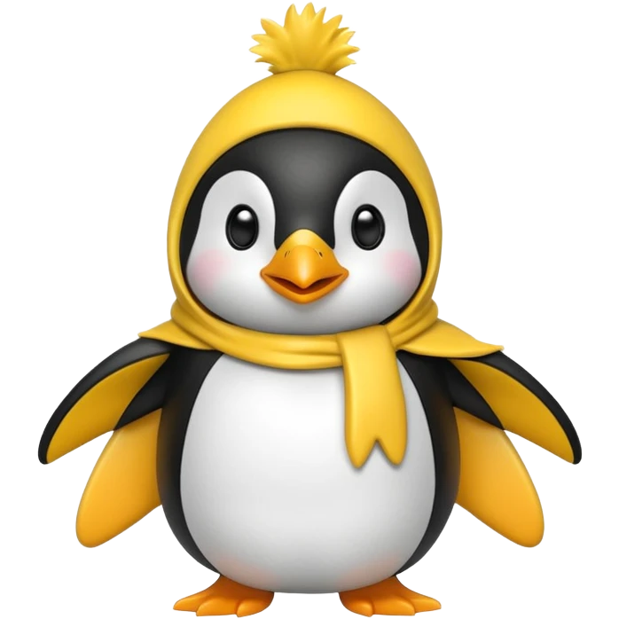 penguin with cheese costume emoji | AI Emoji Generator