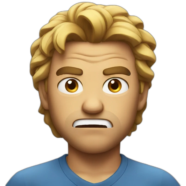 angry leo emoji | AI Emoji Generator