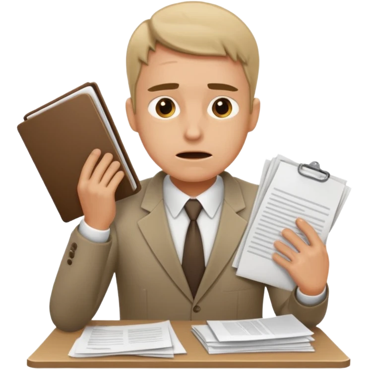 swamped trader emoji | AI Emoji Generator