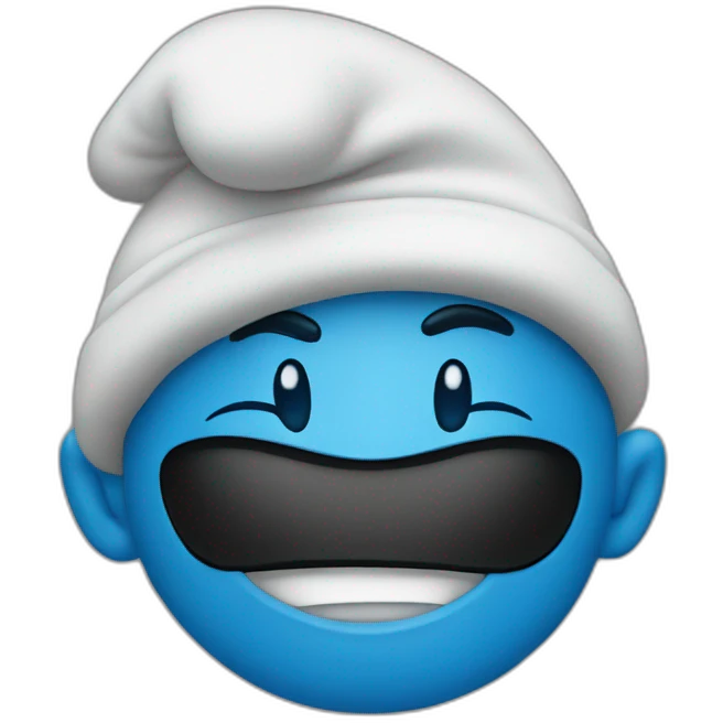 smurf emoji | AI Emoji Generator