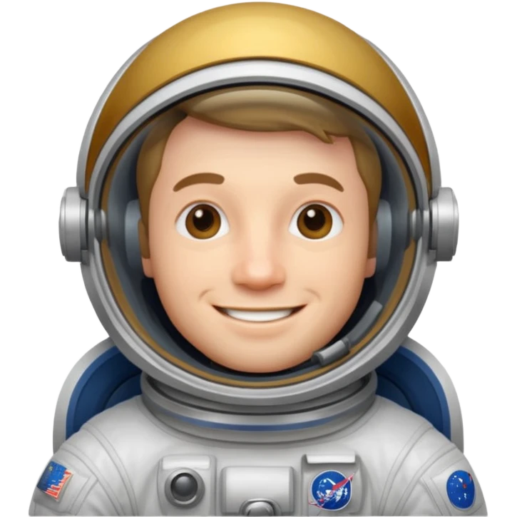 astranots without helmet man emoji | AI Emoji Generator