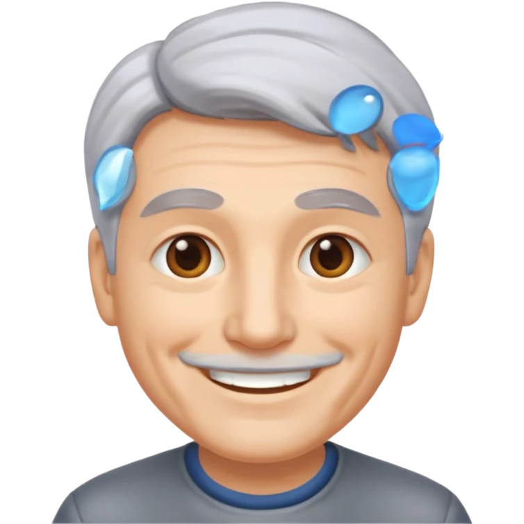 silver haired man emoji | AI Emoji Generator
