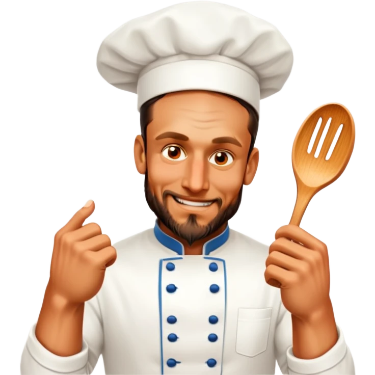 Muscular chef emoji | AI Emoji Generator
