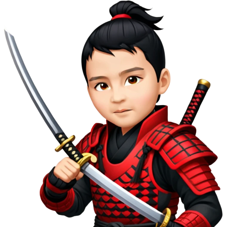 Daring Samurai emoji | AI Emoji Generator
