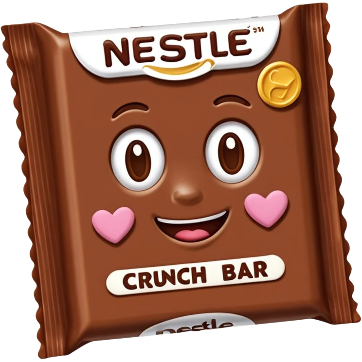 Nestle crunch bar emoji emoji | AI Emoji Generator