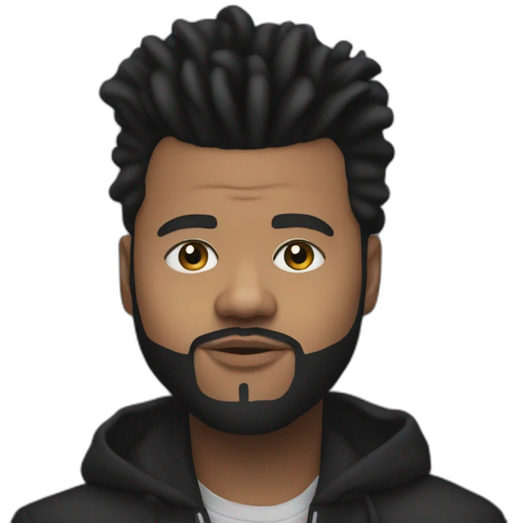 the weeknd emoji | AI Emoji Generator