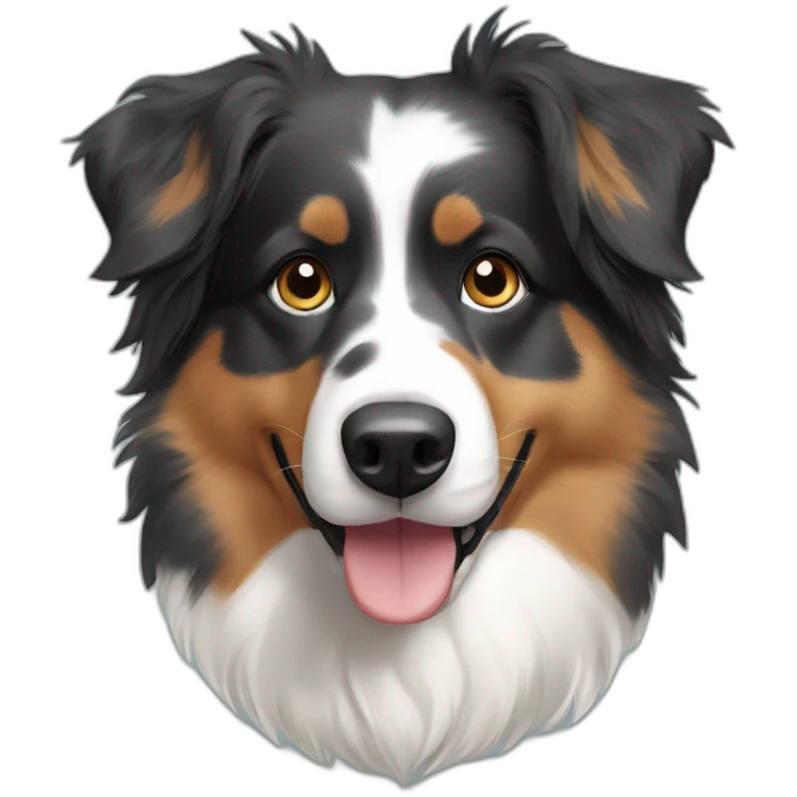 Australian shepherd emoji | AI Emoji Generator