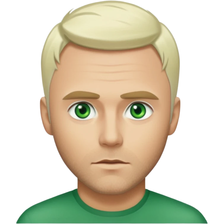 Gary Barlow with green eyes, platinum blonde hair emoji | AI Emoji ...