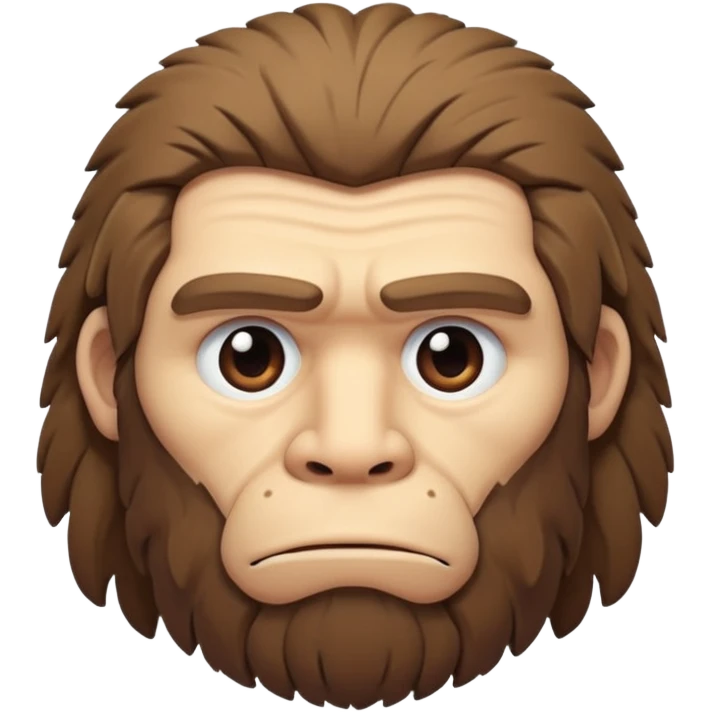 slack jawed neanderthal emoji | AI Emoji Generator
