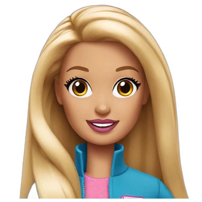 Barbie emoji | AI Emoji Generator