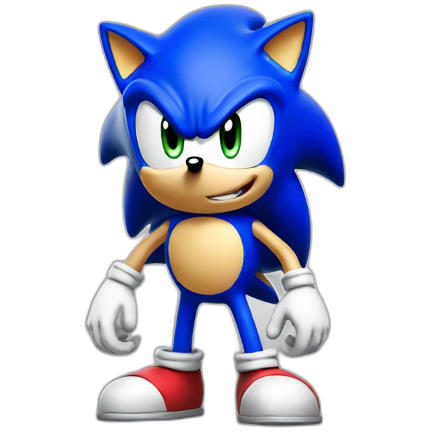 Sonic emoji | AI Emoji Generator