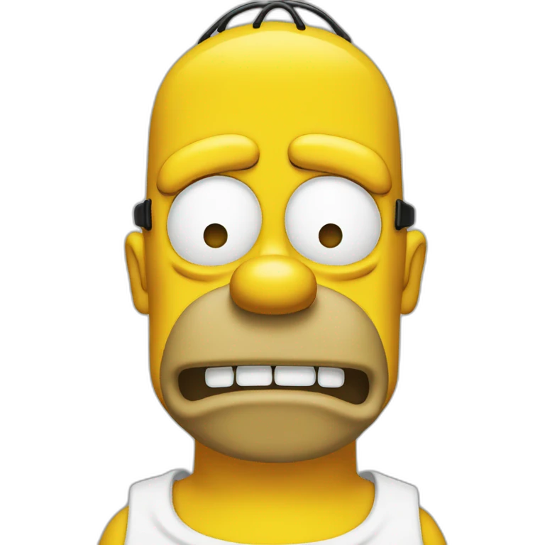 Homer simpson emoji | AI Emoji Generator