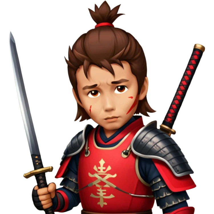 Battle-Ready Samurai emoji | AI Emoji Generator