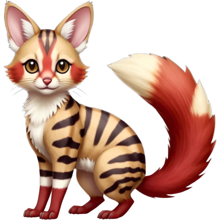 sanguine-red-streaked natural realistic divine beautiful elegant pretty ...