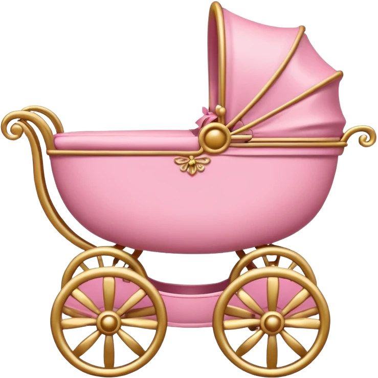 baroque pink baby carriage emoji | AI Emoji Generator