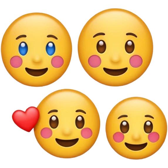 Create a pack ir emojis. Just like the iOS básic emojis emoji | AI Emoji Generator
