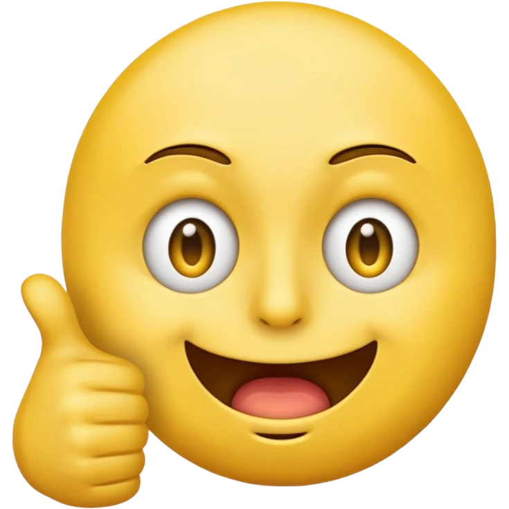 Original yellow Emoji face stressed out with one eye half open ...